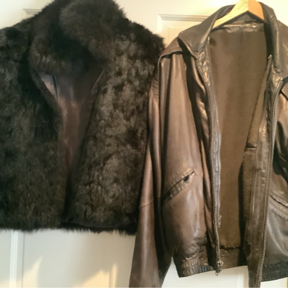 Andrew Marc | Jackets & Coats | Vintage Andrew Marc Mens Leather Bomber ...